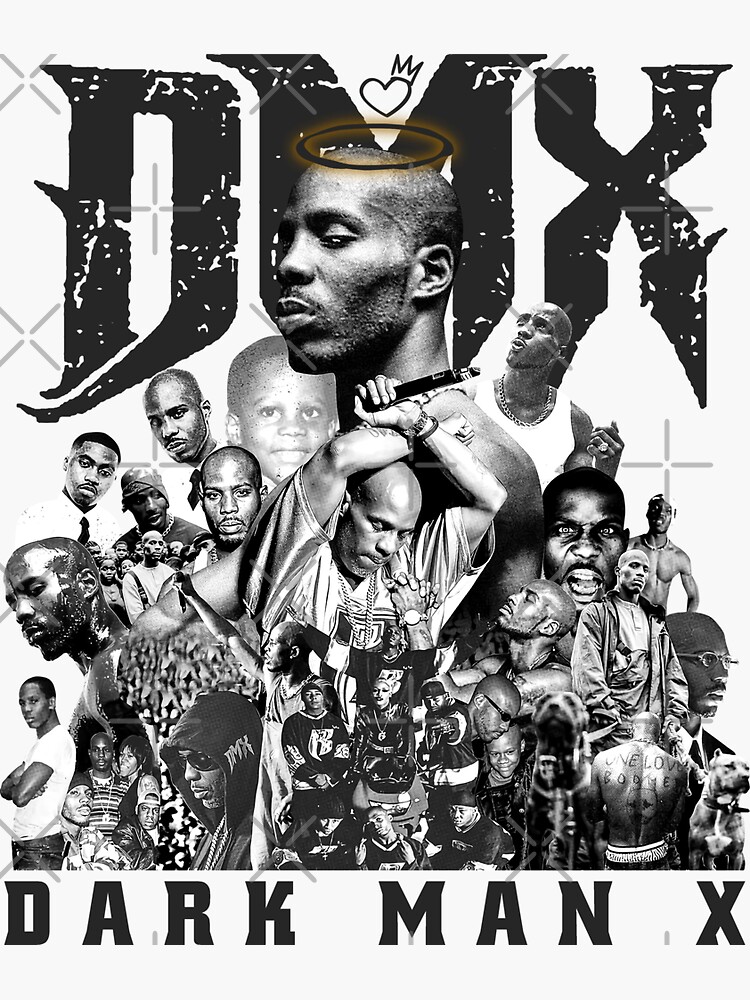 "DMX ALL STYLE BLACK" Sticker for Sale by boks58 | Redbubble