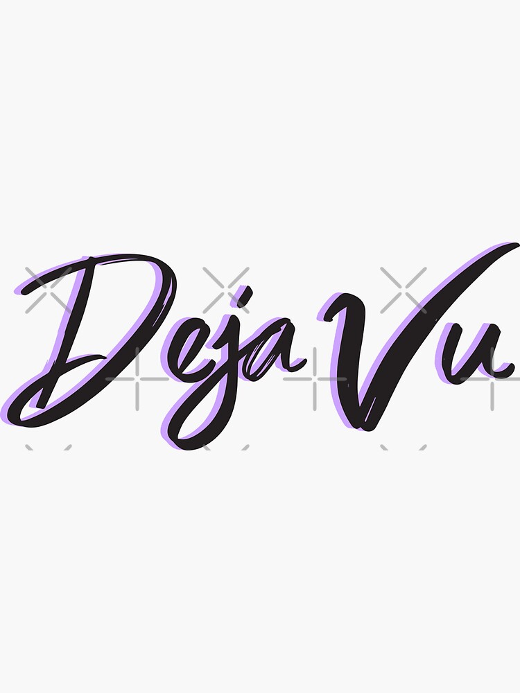 "deja vu olivia" Sticker for Sale by lovelinashop | Redbubble