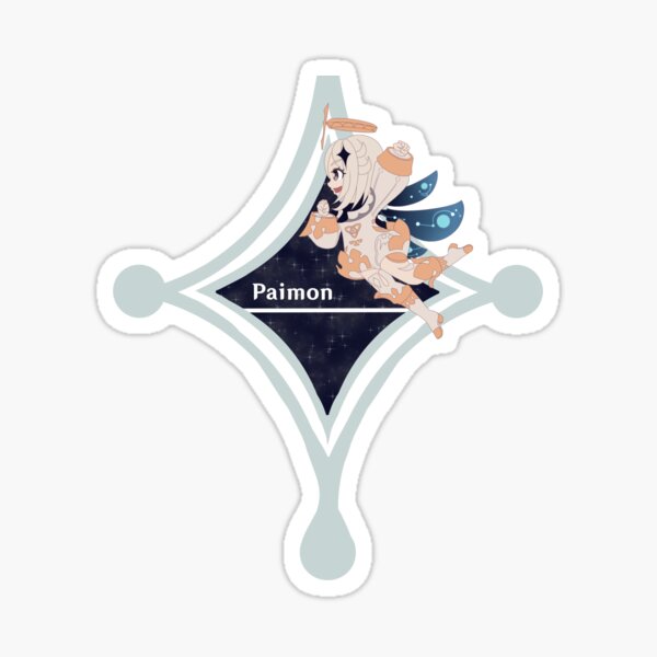 "Genshin Impact Paimon" Sticker by TabithaAbadeer | Redbubble