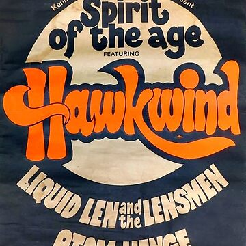 "HAWKWIND - UNISEX - TSHIRT" Sticker for Sale by vivabrune | Redbubble