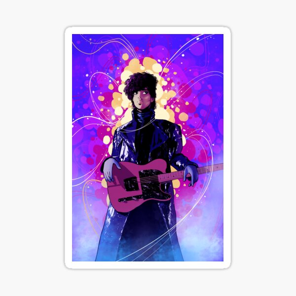 "Prince" Sticker for Sale by vanessay-art | Redbubble