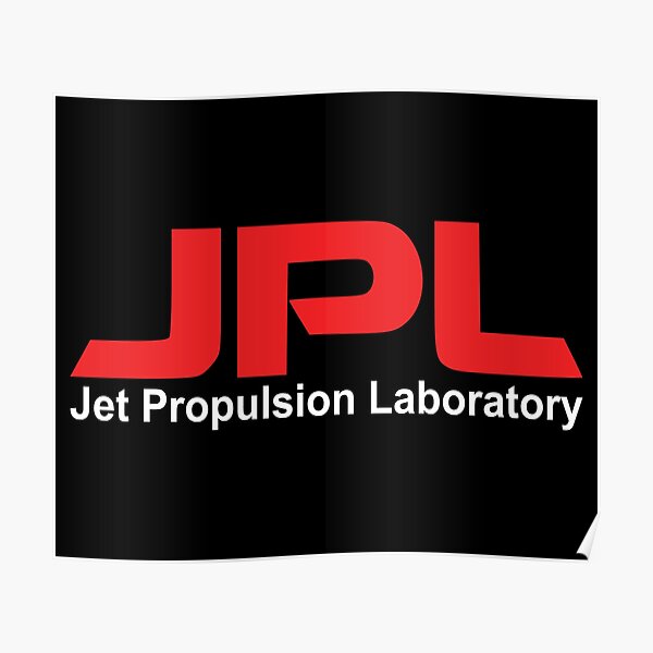 "NASA Jet Propulsion Laboratory Logo" Poster by AllAboutSpace | Redbubble