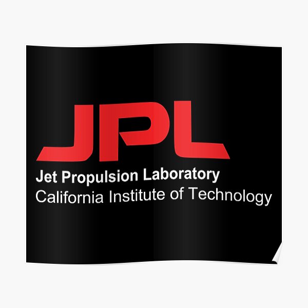 "NASA Jet Propulsion Laboratory Logo" Poster by AllAboutSpace | Redbubble