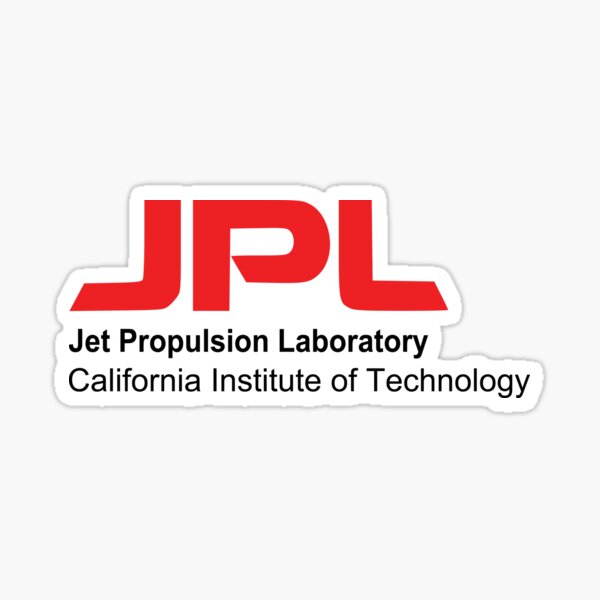 "NASA Jet Propulsion Laboratory Logo" Sticker for Sale by AllAboutSpace ...