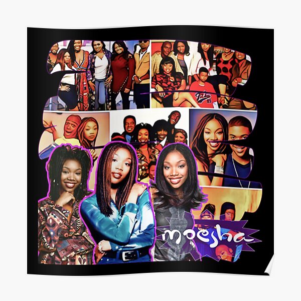 "Moesha" Poster by dejectedduring | Redbubble