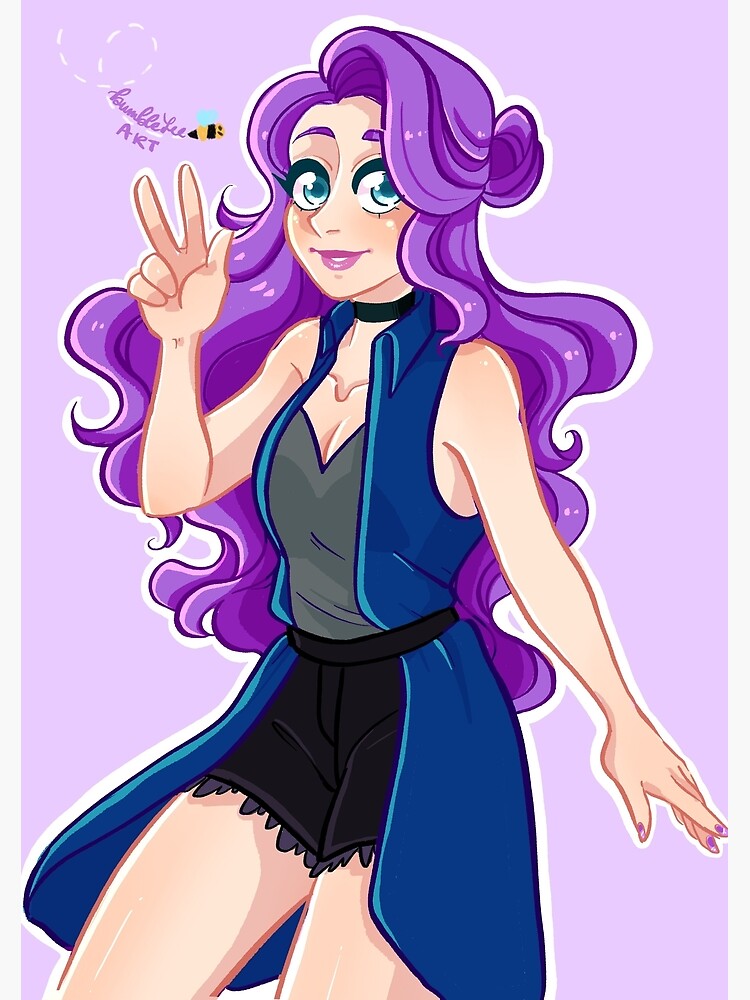 "Abigail: Stardew Valley" Art Print by bumbleleeart | Redbubble