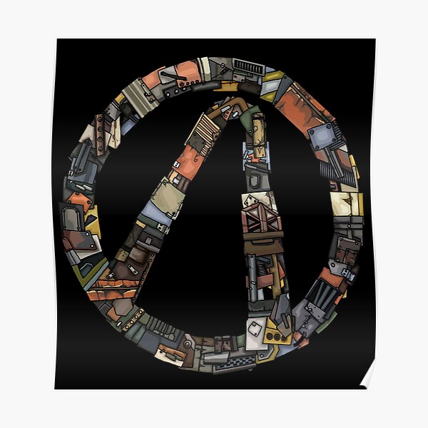"Borderlands Scrap Metal Vault Hunter Symbol" Poster by HighFives555 ...
