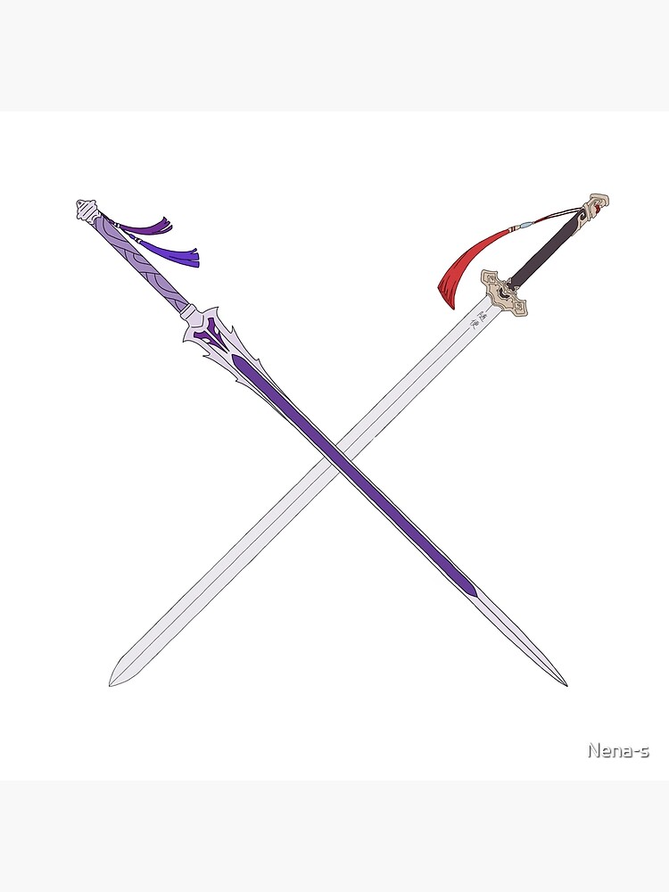 "YUNMENG BROS - suibian and sandu: wei ying x jiang cheng swords" Canvas Print for Sale by Nena ...