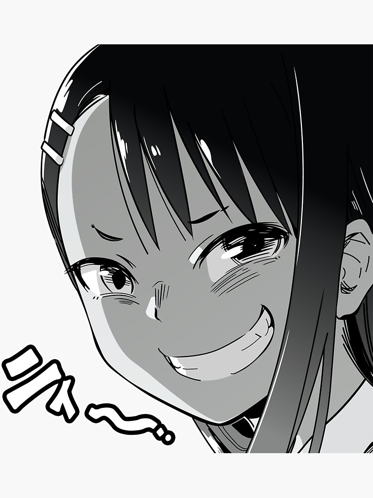"Nagatoro" Sticker by Aaronvalentinus | Redbubble