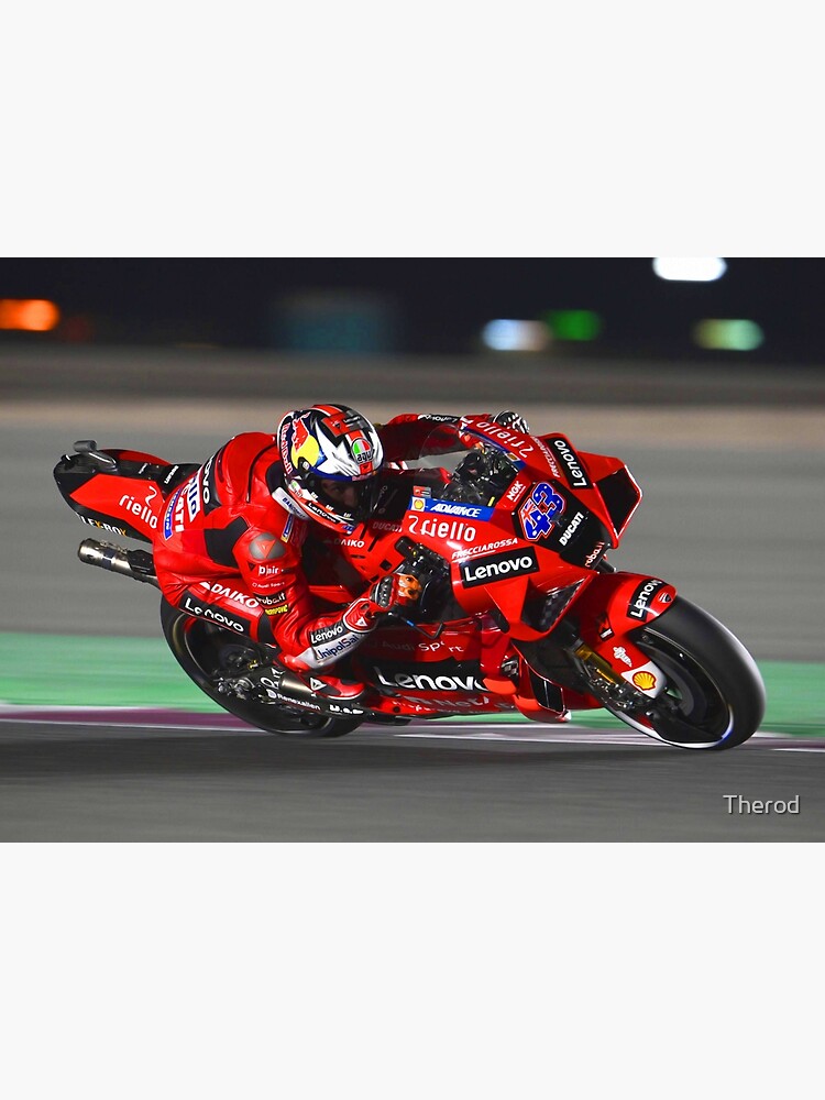 "Jack Miller racing his 2021 MotoGP motorcycle" Photographic Print by ...