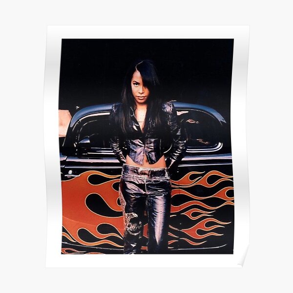 "Aaliyah" Poster for Sale by PubliciTeeZ | Redbubble