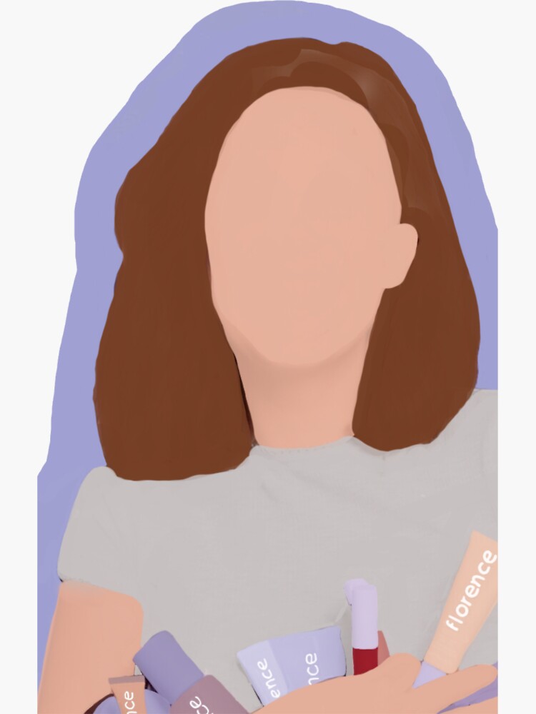 "Florence by Mills" Sticker for Sale by BonitaBeauty | Redbubble