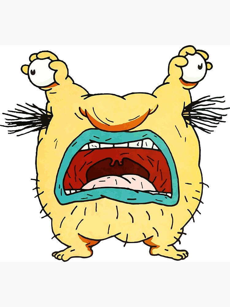 "krumm monsters cartoon" Poster by joelmontes3 | Redbubble