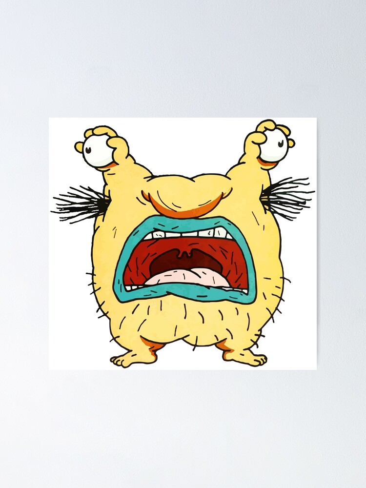 "krumm monsters cartoon" Poster by joelmontes3 | Redbubble