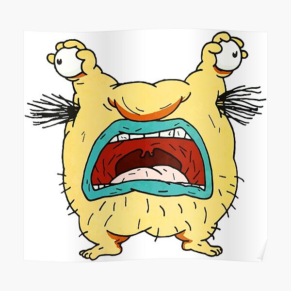 "krumm monsters cartoon" Poster by joelmontes3 | Redbubble