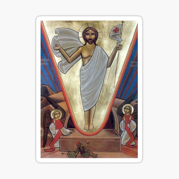 "Christ Is Risen!" Sticker for Sale by DiverseMerch | Redbubble