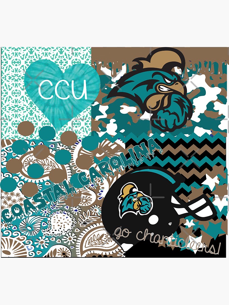 "Coastal Carolina University Collage" Sticker for Sale by emilyosman ...