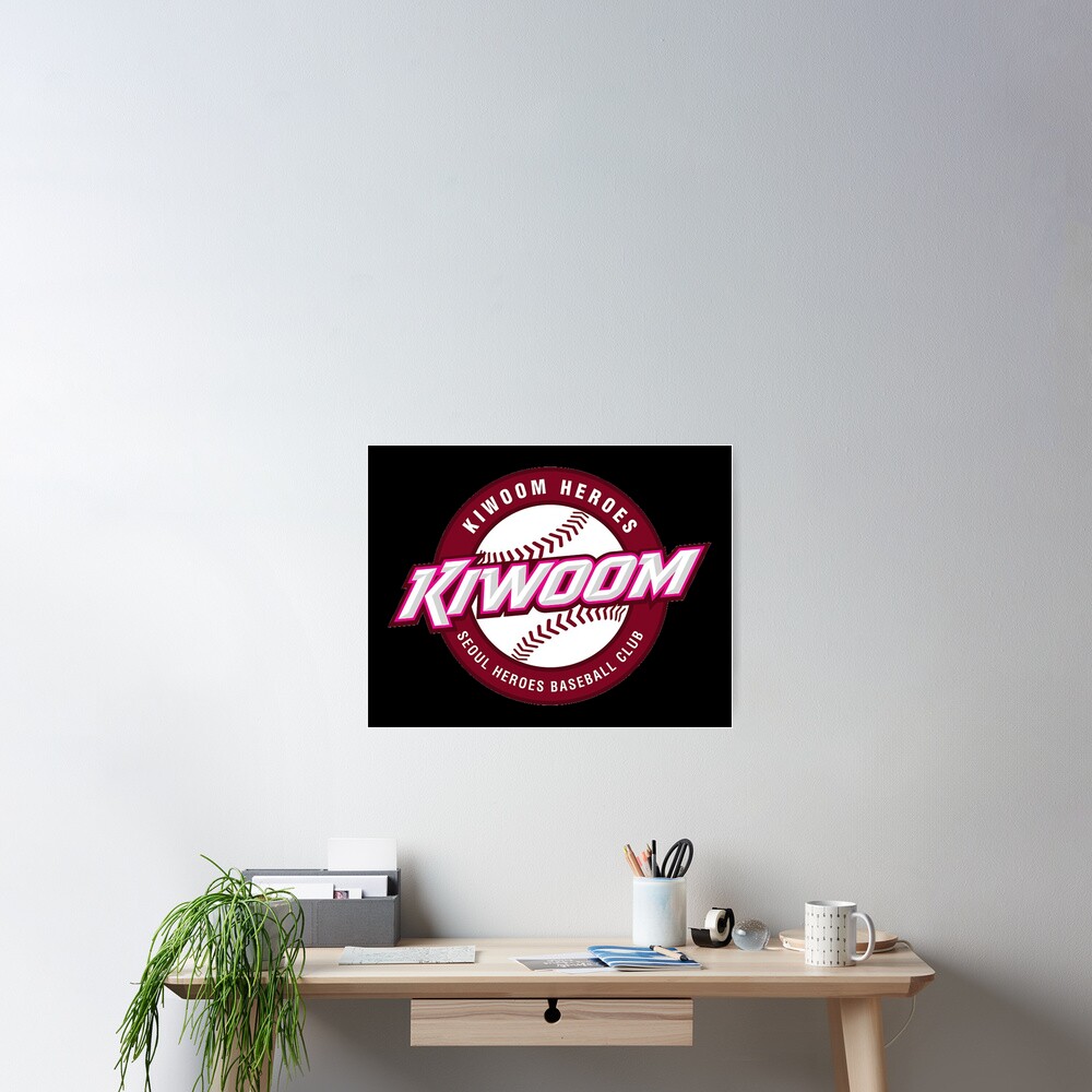 "Kiwoom Heroes KBO Logo " Poster for Sale by kristybetz | Redbubble