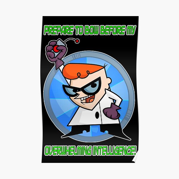 Dexters Laboratory Posters | Redbubble