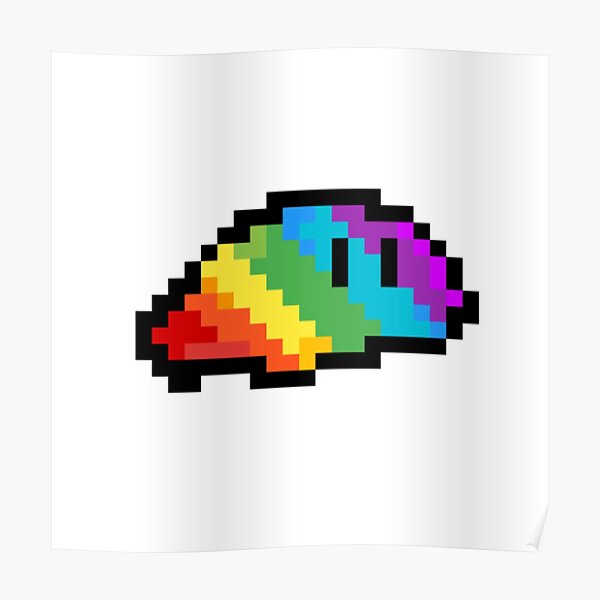 "rainbow blob " Poster by kwixy | Redbubble