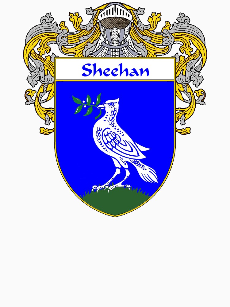 "Sheehan Coat of Arms / Sheehan Family Crest" Pullover Hoodie for Sale ...