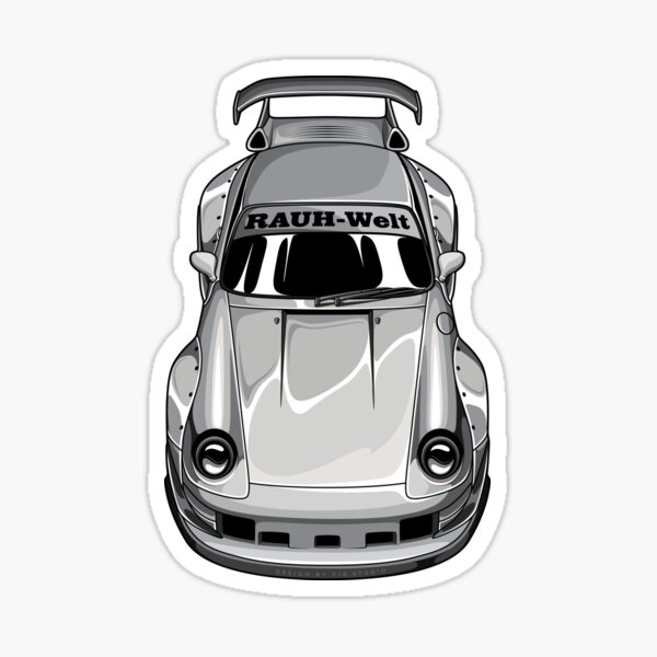 "RWB 993" Sticker for Sale by pjrstudio | Redbubble