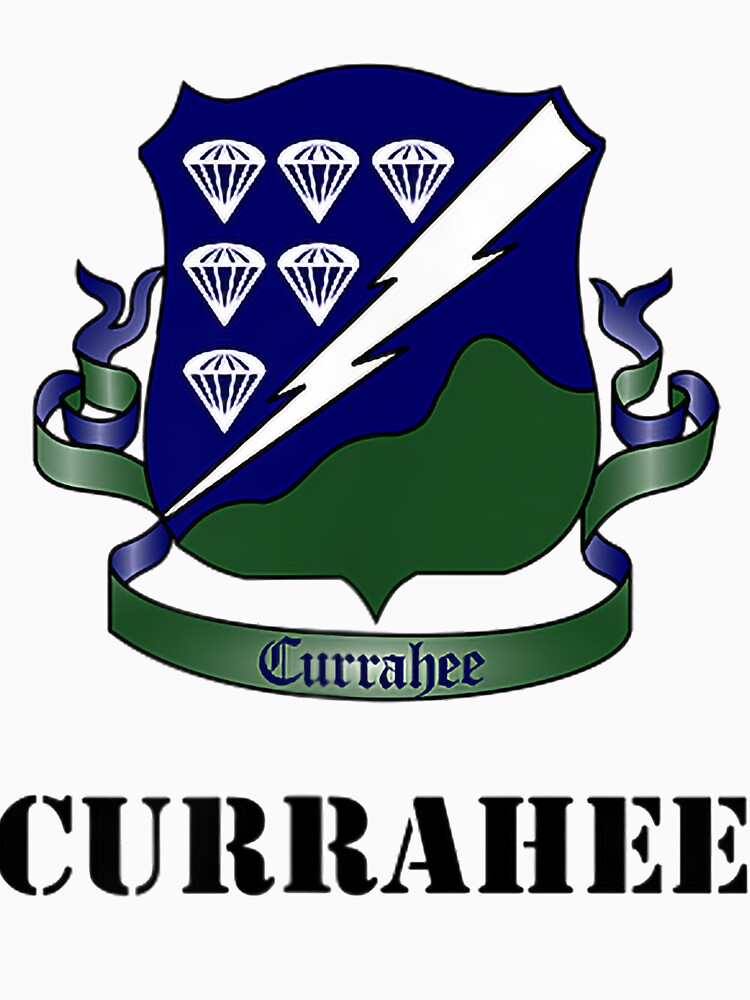 "101st Airborne 506th PIR DUI Currahee White " T-shirt by PRuss0 ...