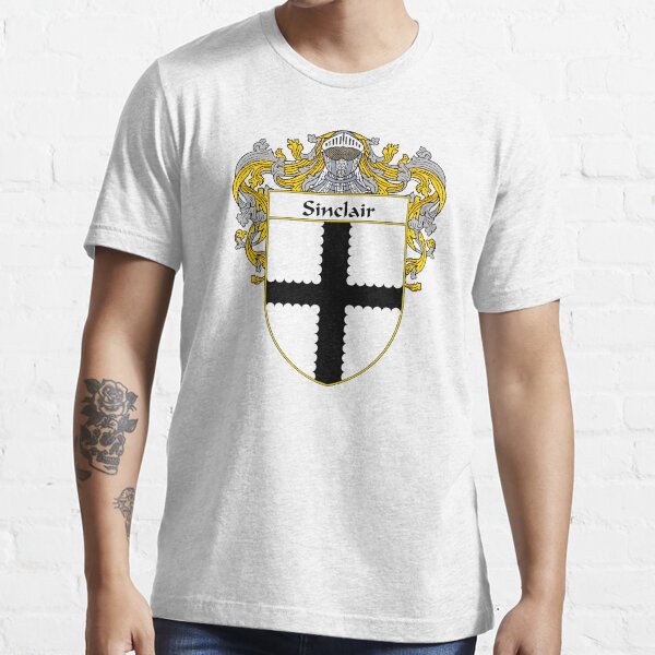 "Sinclair Coat of Arms / Sinclair Family Crest" T-shirt by IrishArms ...