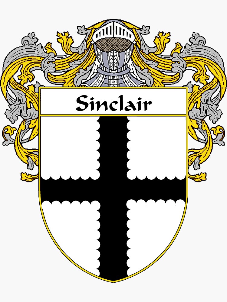 "Sinclair Coat of Arms / Sinclair Family Crest" Sticker for Sale by ...