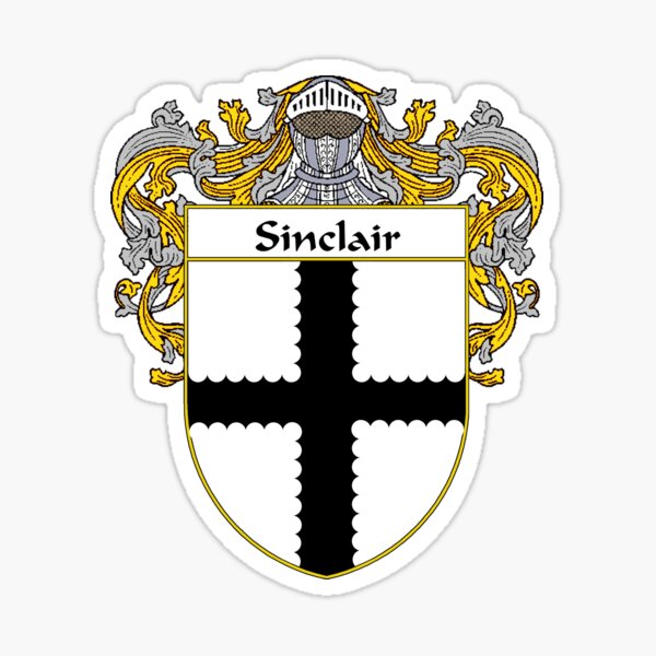 "Sinclair Coat of Arms / Sinclair Family Crest" Sticker for Sale by ...