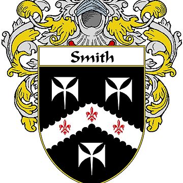 "Smith Coat of Arms / Smith Family Crest" Sticker for Sale by William ...