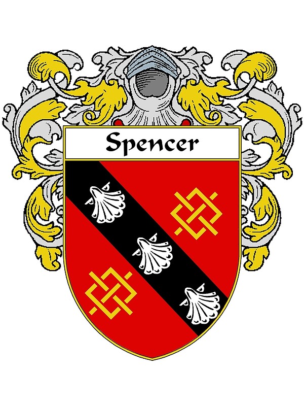 «Escudo de armas de Spencer / Cresta de la familia de Spencer» de ...