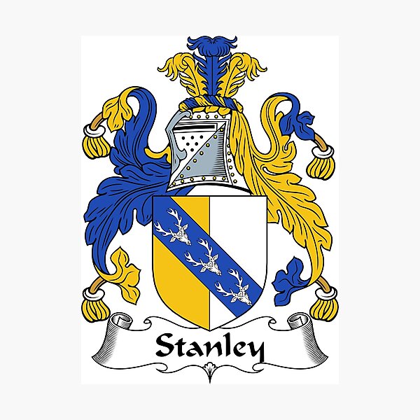 "Stanley Coat of Arms / Stanley Family Crest" Photographic Print by ...