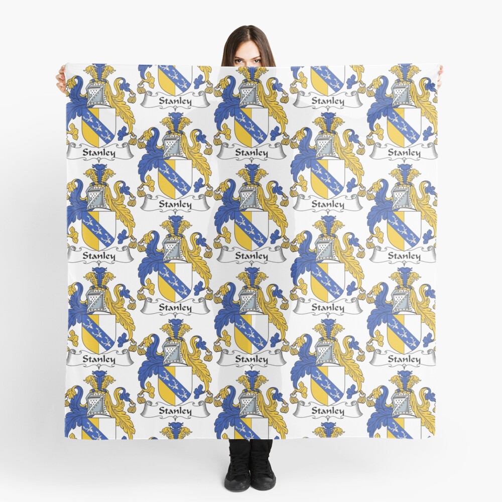 "Stanley Coat of Arms / Stanley Family Crest" Scarf for Sale by ...