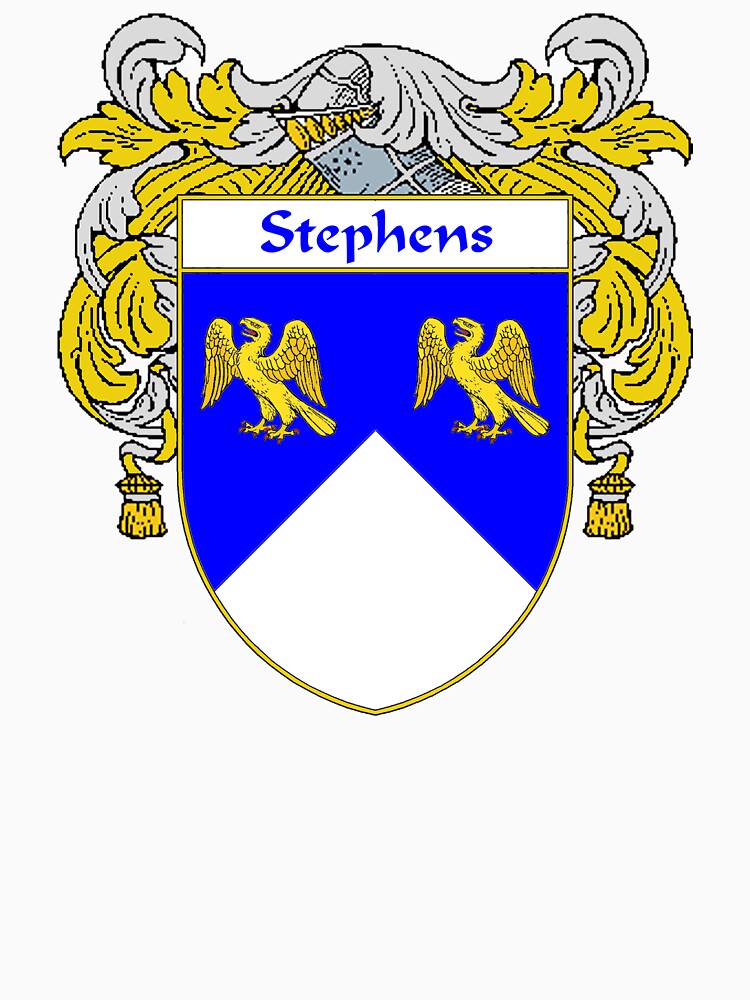 "Stephens Coat of Arms / Stephens Family Crest" Essential T-Shirt for ...
