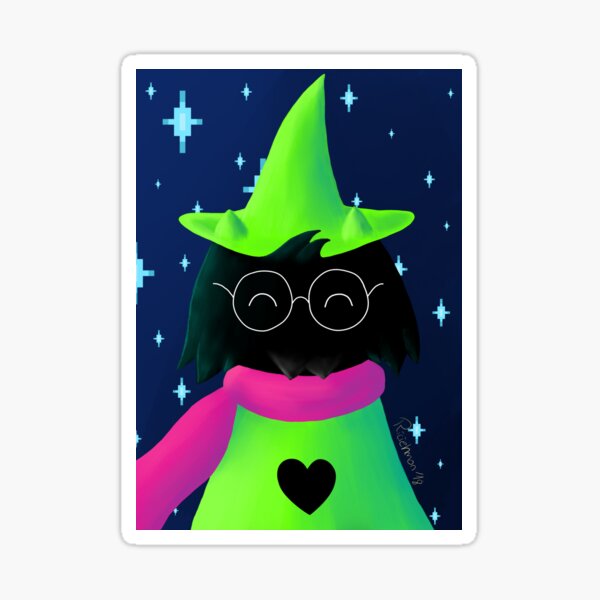 "Ralsei" Sticker for Sale by Riciehmon | Redbubble