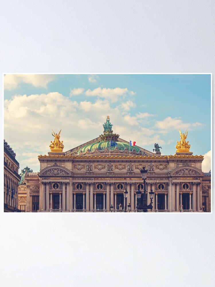 "Palais Garnier Paris Opera" Poster for Sale by MAlexandraPhoto | Redbubble