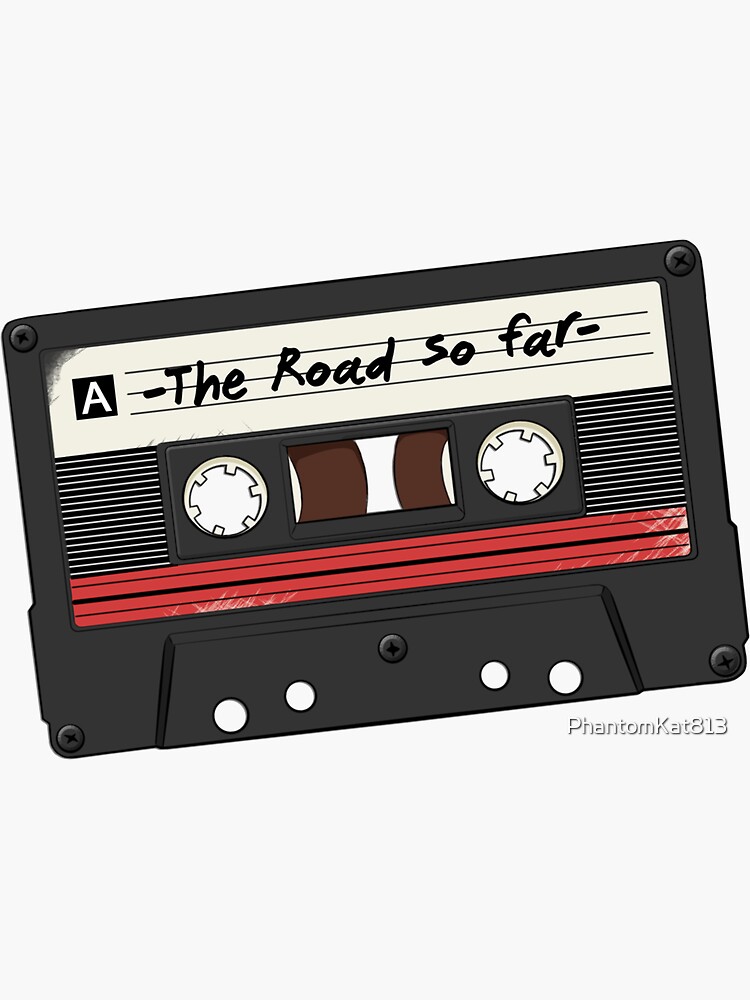 "The Road So Far" Sticker for Sale by PhantomKat813 | Redbubble