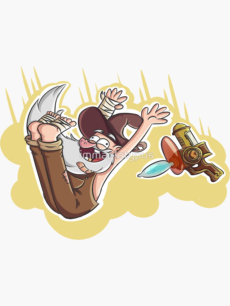 "McGucket Edition" Sticker for Sale by immaplatypus | Redbubble