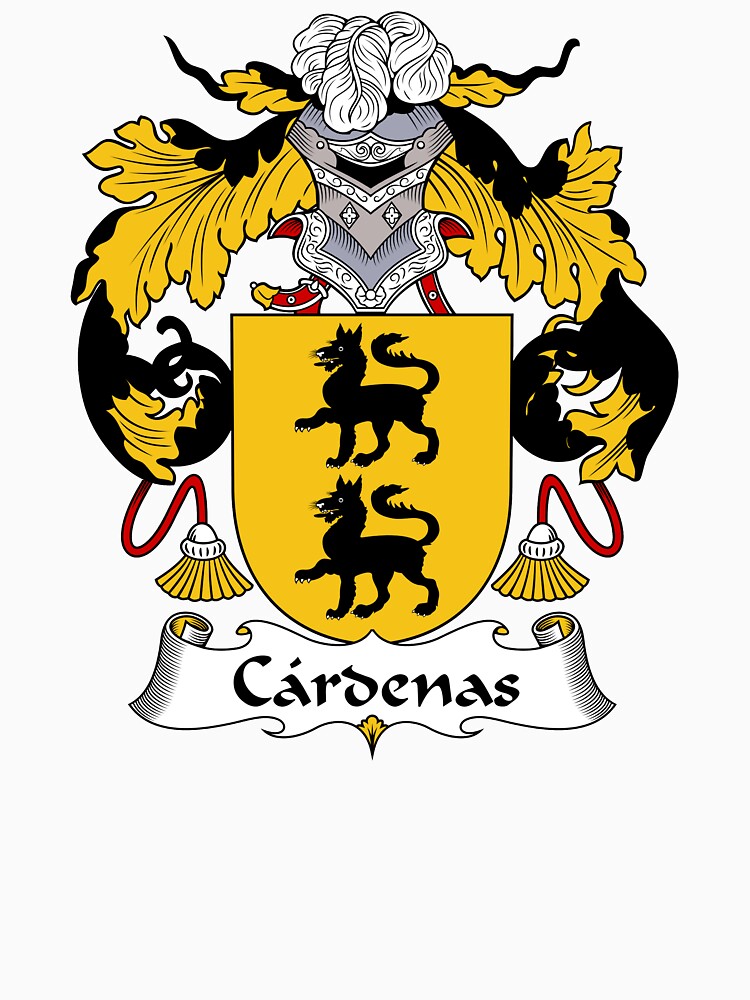" Cardenas Coat of Arms/Family Crest" T-shirt for Sale by carpediem6655 ...
