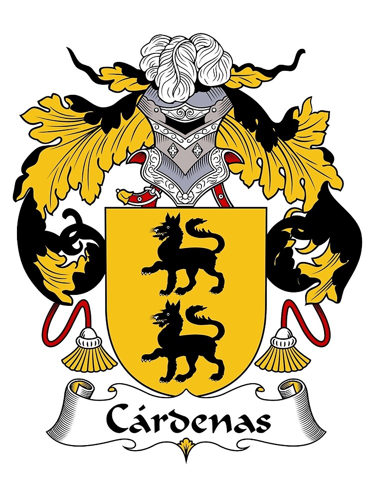 " Cardenas Coat of Arms/Family Crest" Drawstring Bag for Sale by ...