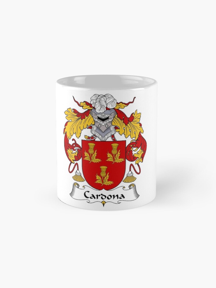 "Cardona Coat of Arms/Family Crest" Coffee Mug for Sale by ...