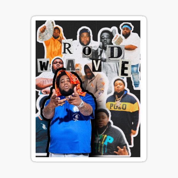 "Rod Wave" Sticker for Sale by Artsy-Fartsy812 | Redbubble