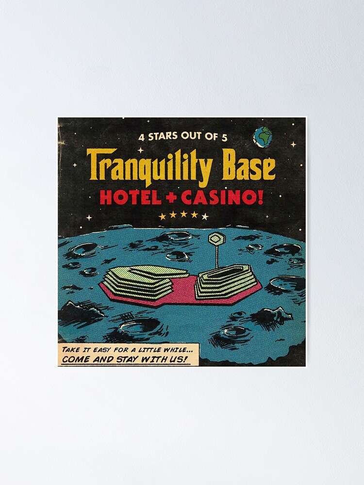 "Tranquility Base" Poster for Sale by memilikimu | Redbubble