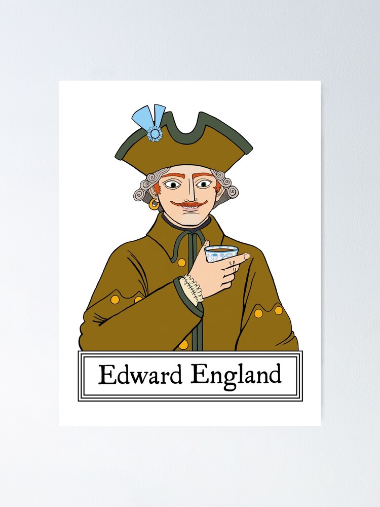 "Edward England (Pirate)" Poster by PatchPimpernel | Redbubble