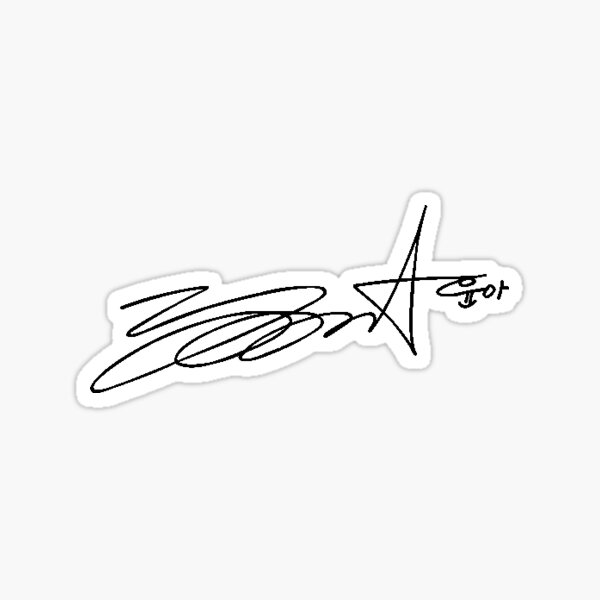 "Girls' Generation Signatures - Yoona" Sticker for Sale by ...