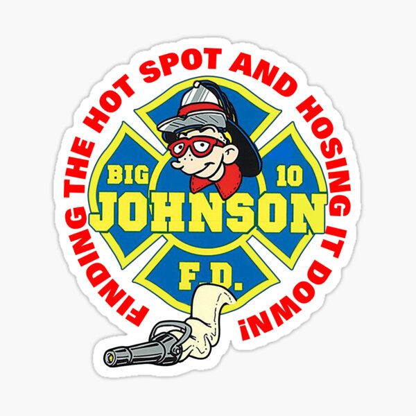 "Big Johnson" Sticker for Sale by PatrickTTaylor | Redbubble