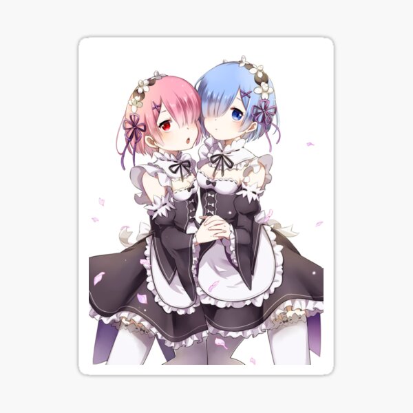 "Ram Rem" Sticker by Chanwooirl | Redbubble
