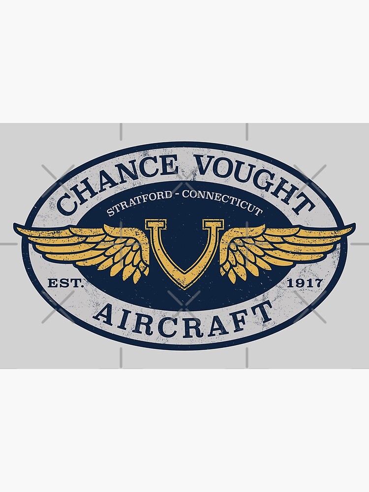 "Chance Vought Aircraft Logo" Art Print by 909Apparel | Redbubble