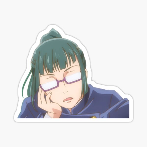 Sticker « Maki Zenin », par clowanflow | Redbubble